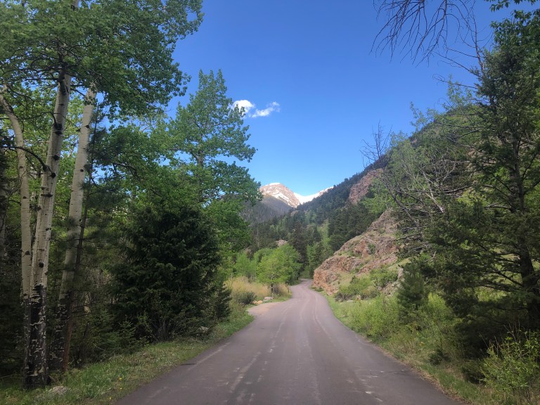 Hike up Old Fall River Road to Chasm Falls in Rocky Mountain National ...