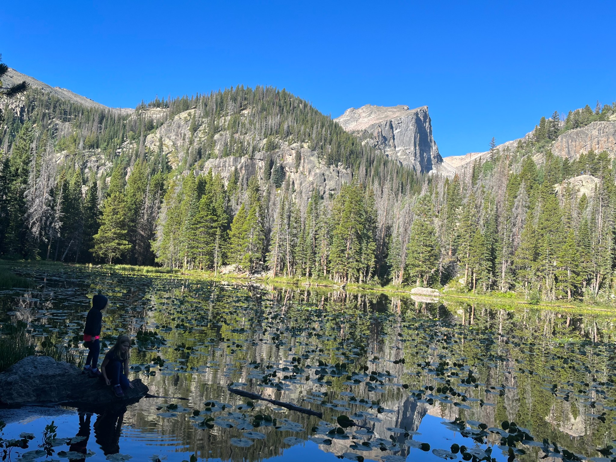Nymph Lake in Rocky Mountain National Park – rocky mountain tot